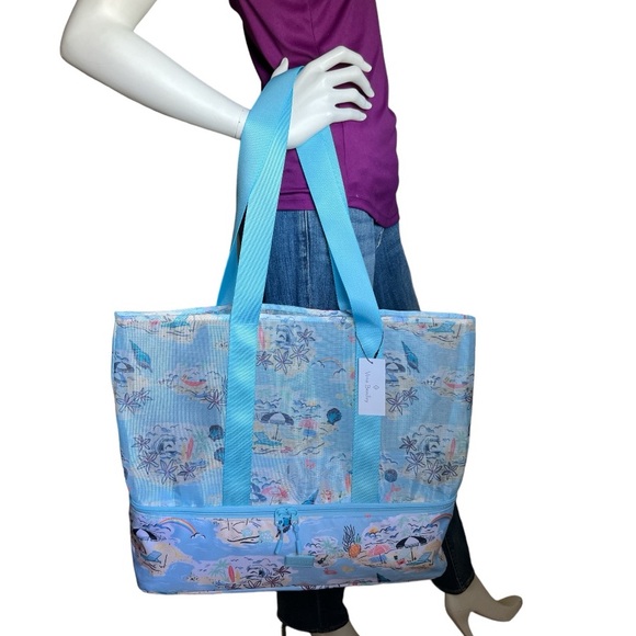 Vera Bradley | Bags | Vera Bradley Beach Treasures Mesh Dual ...